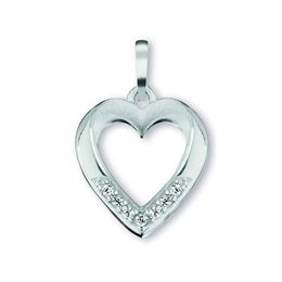 ONE ELEMENT Pendant 'Herz' female Silver size One Size