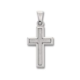ONE ELEMENT Pendant 'Kreuz' female Silver size One Size