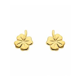 Adelia&acute;s Adelia ́s Earrings 'Kleeblatt' female Gold size One Size