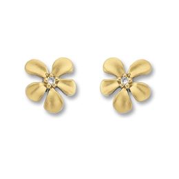 ONE ELEMENT Earrings 'Blume' female Gold size One Size