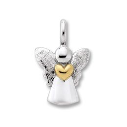 ONE ELEMENT Anh&auml;nger 'Engel' Damen Gr&ouml;&szlig;e One Size gold / silber