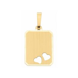 Adelia&acute;s Adelia ́s Pendant 'Gravurplatte' female Gold size One Size