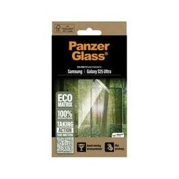 PanzerGlass ECO MATRIX Displayschutz Ultra-Wide Fit, Schutzfolie transparent, Samsung Galaxy S25 Ultra, AlignerKit