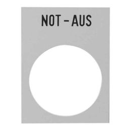 Schneider Electric Anzeigeschild ge, NOT-AUS ZB2BY420001)