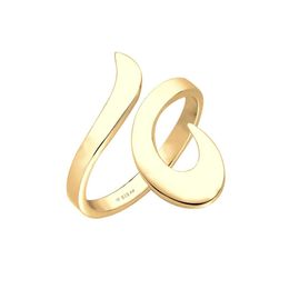 Elli Ring 'Wellen' Damen Gr&ouml;&szlig;e 54 gold
