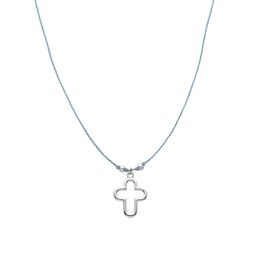 Luxenter Kette 'Cruz' Damen Gr&ouml;&szlig;e Onesize blau