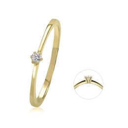 ONE ELEMENT Ring Damen Gr&ouml;&szlig;e 57 gold