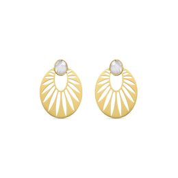 Luxenter Ohrringe 'Elbi' Damen Gr&ouml;&szlig;e One Size wei&szlig;