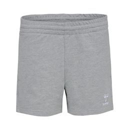 Hummel Sportshorts 'Go 2.0' Jungen Gr&ouml;&szlig;e 158 stone / wei&szlig;