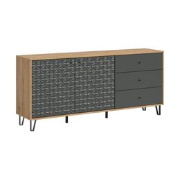 M&ouml;bel Kraft Sideboard holzfarben Ma&szlig;e (cm): B: 169 H: 76 &raquo; M&ouml;bel Kraft