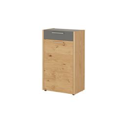 Woodford Schuhkommode Lina holzfarben Ma&szlig;e (cm): B: 61 H: 103 T: 37.0 &raquo; M&ouml;bel Kraft