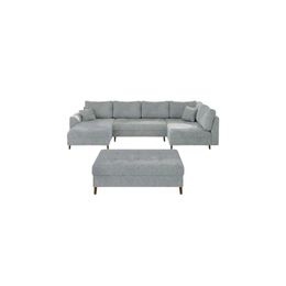 S-STYLE Wohnlandschaft mit Hocker Trygve grau Ma&szlig;e (cm): B: 310 H: 81 Sofas > Sofas nach Material > Stoffsofas &raquo; Sofa DE