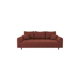 S-STYLE Einzelsofa Maya rot Ma&szlig;e (cm): B: 210 H: 81 Sofas > Sofas nach Material > Stoffsofas &raquo; Sofa DE