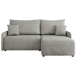 Ecksofa mit Schlaffunktion Arpa grau Maße (cm): B: 198 H: 93 Sofas > Sofas nach Material > Stoffsofas » Sofa DE