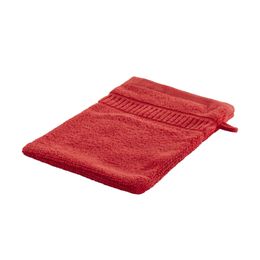 CS Schmal como Waschhandschuh Lifestyle rot Ma&szlig;e (cm): B: 16 &raquo; M&ouml;bel Kraft
