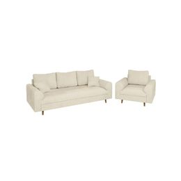 S-STYLE Polstergarnitur 3+1 Trygve beige Ma&szlig;e (cm): B: 210 H: 81 &raquo; M&ouml;bel Kraft