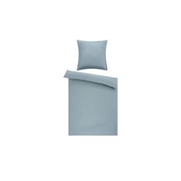 CS Schmal como Damast-Bettw&auml;sche blau Ma&szlig;e (cm): B: 155 &raquo; M&ouml;bel Kraft