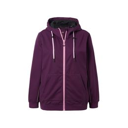 Ulla Popken Performance Jacket female Purple size 46-48