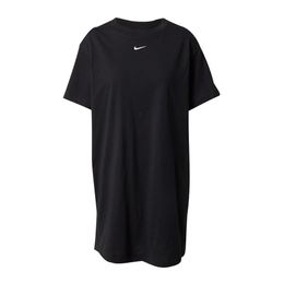 Nike Sportswear Kleid 'Essential' Damen Gr&ouml;&szlig;e 42 schwarz / wei&szlig; Winterkleid