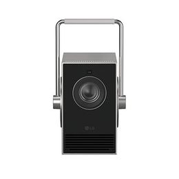 LG CineBeam Q Mini 4K UHD Tragbarer Projektor f&uuml;r Zuhause und im Freien PU600U mit maximal 120 &Prime; Bilddiagonale, DCIP3 154% (insgesamt), RGBLaser, 600 ANSI Lumen, automatische Bildeinstellung PU600U