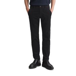 Marc O'Polo MARC O'POLO Herren Chinohose "aus weichem Organic Cotton-Stretch"schwarz navy, Gr. 33, unifarben, Obermaterial: 98% Baumwolle, 2% Elasthan, Hosen