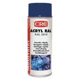 CRC Acryl Schutzlack RAL 5010 Enzianblau gl&auml;nzend 400ml Spraydose - blau