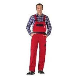 Planam Latzhose 1223 rot/marine, Gr&ouml;&szlig;e 27 - rot/marine - 27