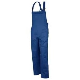 Qualitex Latzhose "basic" kornblau, Gr&ouml;&szlig;e 56 - kornblau - 56