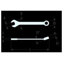 Facom Ring-Maulschl&uuml;ssel "39" kurz 1/8" 39.1/8H