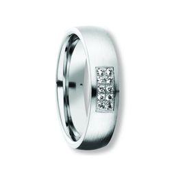 ONE ELEMENT Ring 'Freundschaft Partner' female Silver size 50