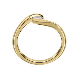 ONE ELEMENT Ring Damen Größe 57 gold