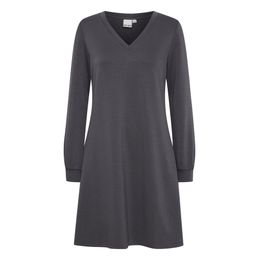 Ichi Kleid 'IXSVALA DR' Damen Gr&ouml;&szlig;e 36 graphit Winterkleid