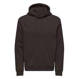 Only & Sons Only & Sons Sweatshirt 'Connor' Herren Gr&ouml;&szlig;e XS dunkelbraun