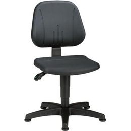 bimos Arbeitsdrehstuhl 9650, Integralschaum, Gleiter, schwarz