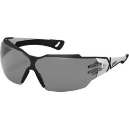 B&uuml;gelbrille Uvex pheos cx2, EN 166, EN 172, Polycarbonat grau, Rahmen schwarz/wei&szlig;, 5 St&uuml;ck