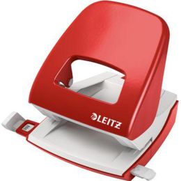 Leitz&reg; B&uuml;rolocher NeXXt Series 5008, Metall, rot