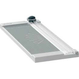 Papierschneider Leitz Precision Home A4, bis A4, bis 8 Blatt, Papierklemme, Ableselineal, Stahl und Kunststoff