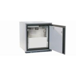 Sicherheitsunterbauschrank Typ 90 ASECOS UB-T-90, Fl&uuml;gelt&uuml;r, Anschlag rechts, Front Lichtgrau, B 593 x T 574 x H 600 mm