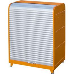 Bauer Gefahrstoff-Rollladenschrank, Typ RSG-1, orange RAL2000