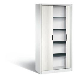 C + P Rollladenschrank Omnispace, 5 OH, abschlie&szlig;bar, B 1000 x T 420 x H 1980 mm, Stahl/Kunststoff, verkehrswei&szlig;