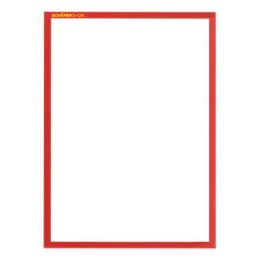 Sch&auml;fer Shop Sch&auml;fer Shop Pure SSI Magnetrahmen Standard, DIN A4 Hochformat, 5 St&uuml;ck, rot