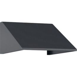 Schr&auml;gdachaufsatz f&uuml;r C+P Schlie&szlig;fachschrank Resisto, Neigung von 26&deg;, B 396 x T 540 x H 230 mm, Stahl, anthrazitgrau RAL 7016
