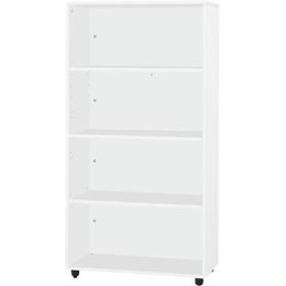Sch&auml;fer Shop Sch&auml;fer Shop Select Regal LOGIN, 4 Ordnerh&ouml;hen, B 800 x T 420 x H 1514 mm, wei&szlig;