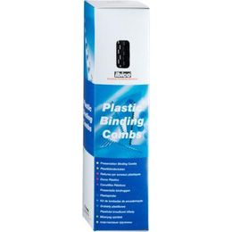 GBC&reg; Binder&uuml;cken, Plastik, &Oslash; 8 mm, 100 St&uuml;ck, schwarz