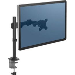 Einzel-Monitorarm Fellowes Reflex, bis 32" Breite, VESA, 360&deg; Drehung, 180&deg; Schwenkung, 45&deg; Neigung, h&ouml;henverstellbar, schwarz