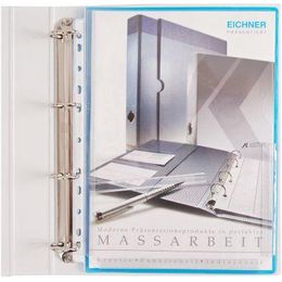 EICHNER Dehnfalten-Dokumentenh&uuml;llen, DIN A4, oben offen, rechts halboffen, 10 St&uuml;ck,