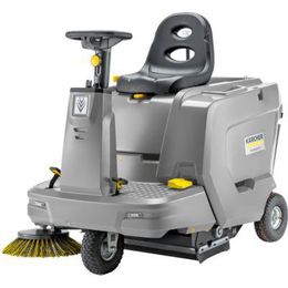 K&auml;rcher K&Auml;RCHER&reg; Kehrmaschine KM 85/50 R Bp Pack, mit Sitz, Batterie inkl. Ladeger&auml;t, Flachfaltenfilter, 2 Beh&auml;lter