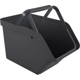 Transportbox Sunware&reg; Sigma Home, Volumen 30 l, klappbare Handgriffe, L 493 x B 270 x H 298 mm, Recycling-Polypropylen, anthrazit