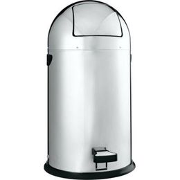 Tretabfallsammler, Edelstahl, 33 Liter
