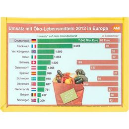 EICHNER Sichttaschen, farbig, DIN A4 quer, gelb, 10 St&uuml;ck